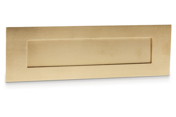 Brushed Brass Letter Box Mail Slot | Mucheln – HardwareBox