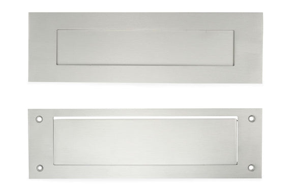 Satin Nickel Letter Box Mail Slot | Mucheln – HardwareBox