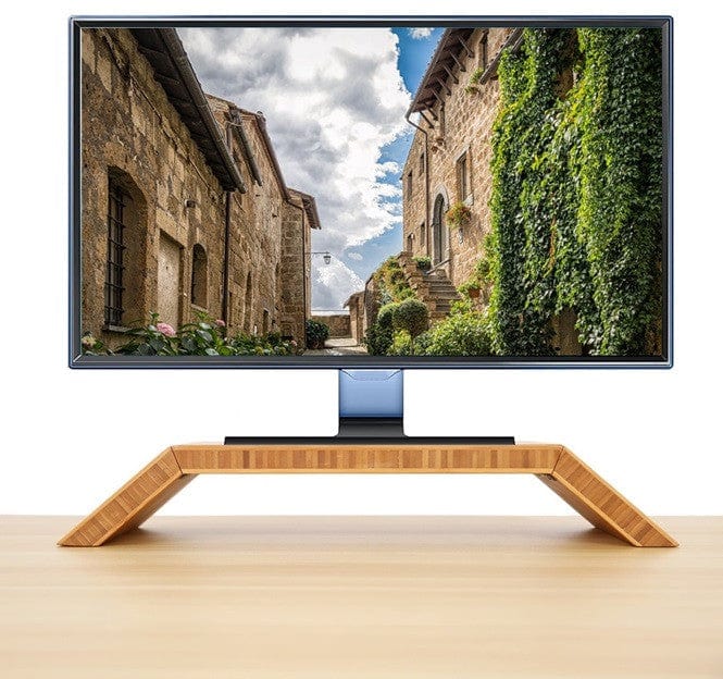Bamboo Monitor Desk Riser Stand – HardwareBox