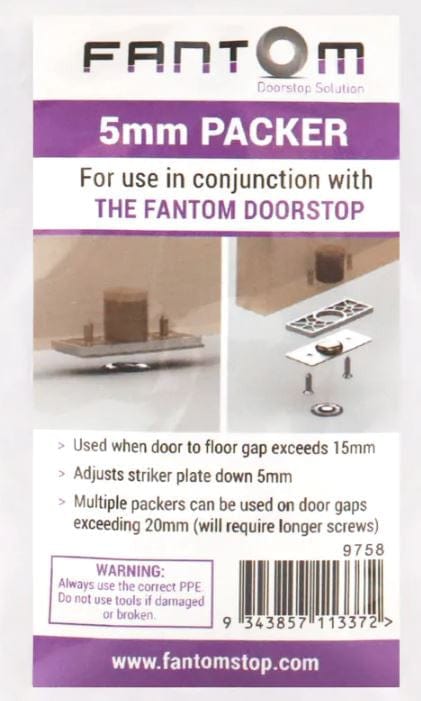 Fantom Door Stop Packer 5mm | Fantom – HardwareBox